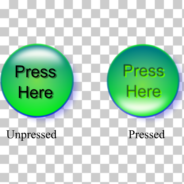 Free: SVG Unpressed and pressed button - nohat.cc