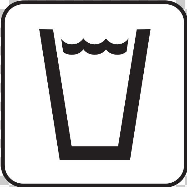 Free: SVG US National Park Maps pictogram for safe to drink water ...