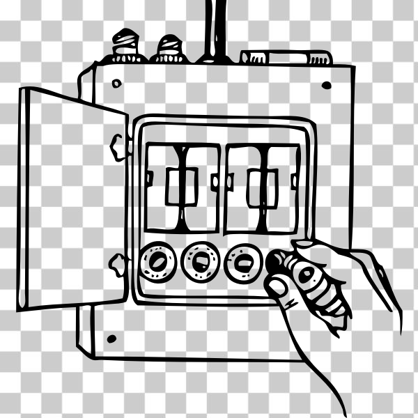 Free: SVG Using the fuse box vector illustration - nohat.cc