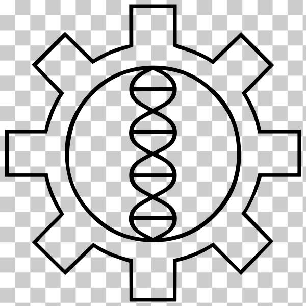 Free: SVG Vector clip art of bio hack sign - nohat.cc