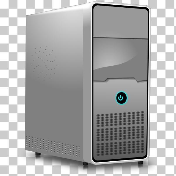 Free: SVG Vector clip art of computer unit - nohat.cc