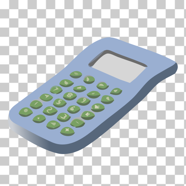 Free: SVG Vector clip art of simple calculator - nohat.cc