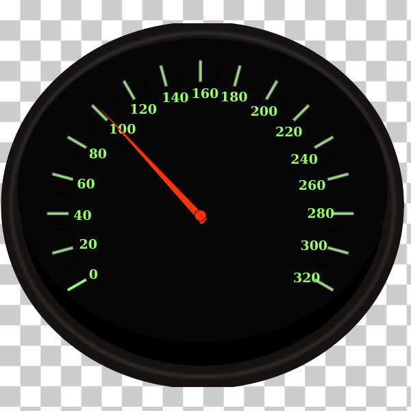 Free: SVG Vector clip art of speedometer - nohat.cc