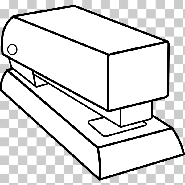 Free: SVG Vector clip art of stapler technical drawing - nohat.cc