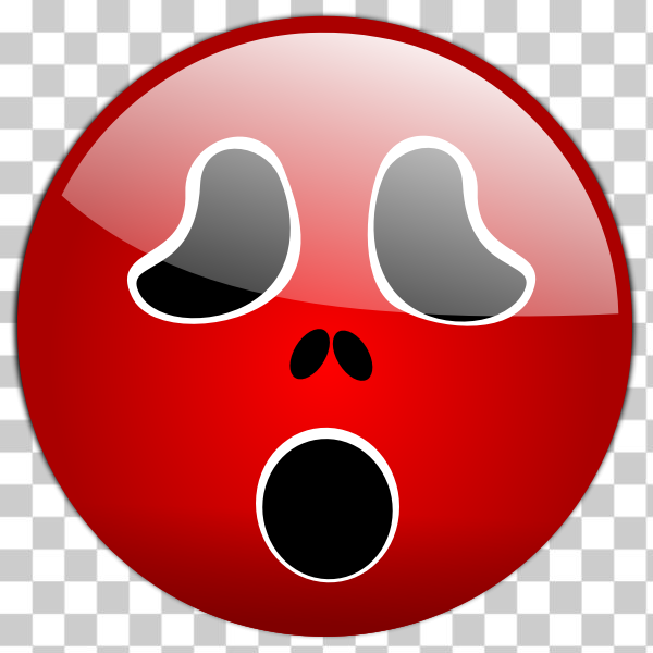 Free: SVG Vector drawing of red ghost emoticon - nohat.cc