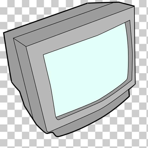 Free: SVG Vector graphics CRT computer monitor - nohat.cc
