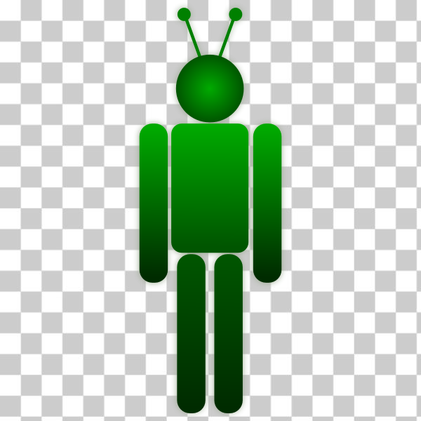 Free: SVG Vector graphics of humanoid robot - nohat.cc