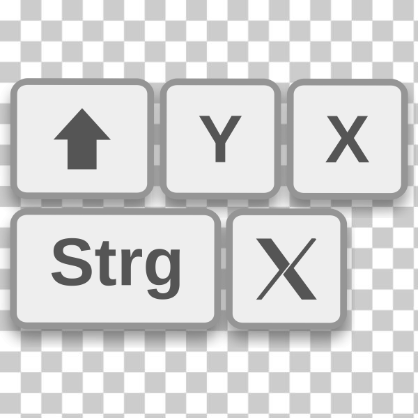 Free: SVG Vector graphics of keyboard shortcut keys - nohat.cc