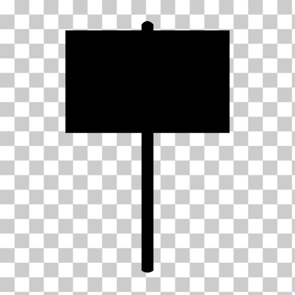 Free: SVG Vector graphics of protest sign - nohat.cc