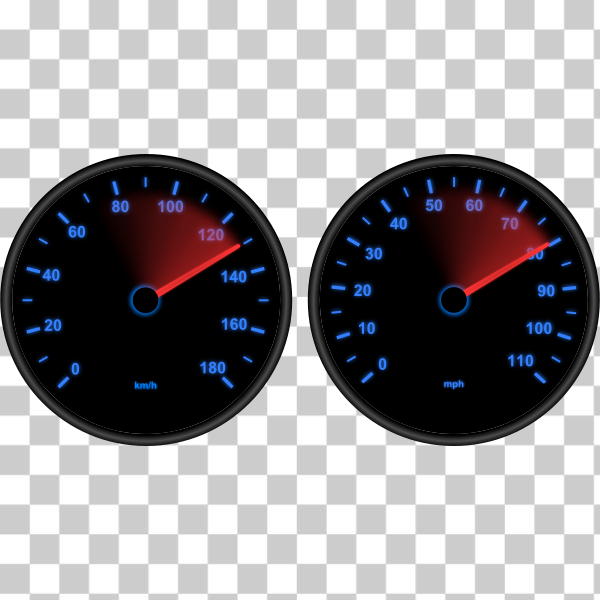 Free: SVG Vector graphics of speedometers - nohat.cc