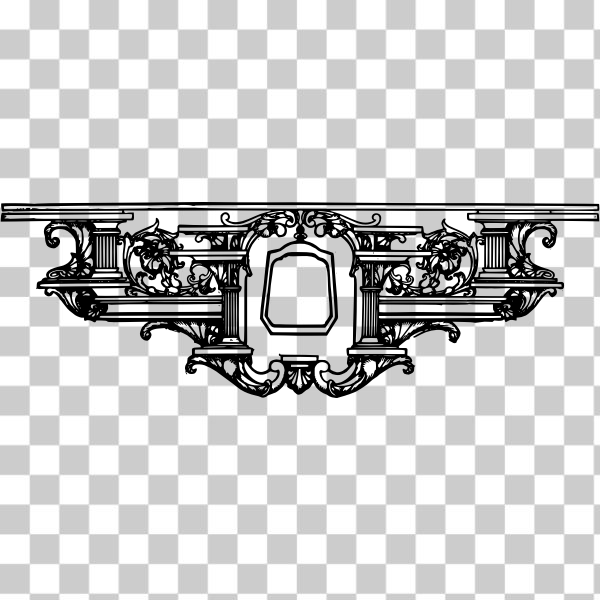 Free: SVG Vector illustration of horizontal divider bar - nohat.cc