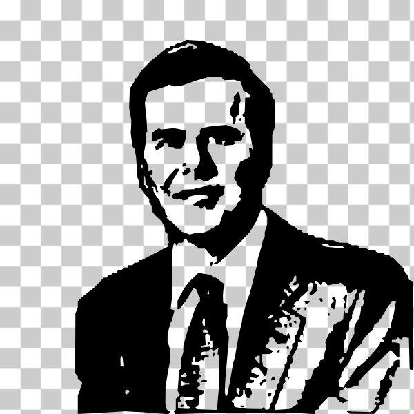 Free: SVG Vector illustration of Jeb Bush photocopy image - nohat.cc