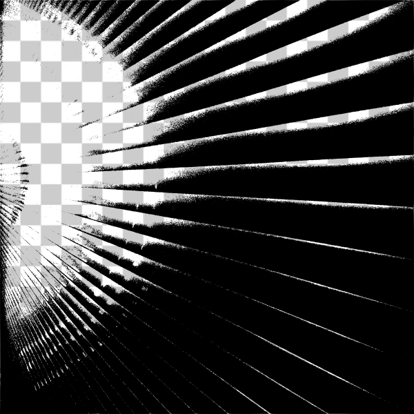 Free: SVG Vector illustration of photocopied sun rays - nohat.cc