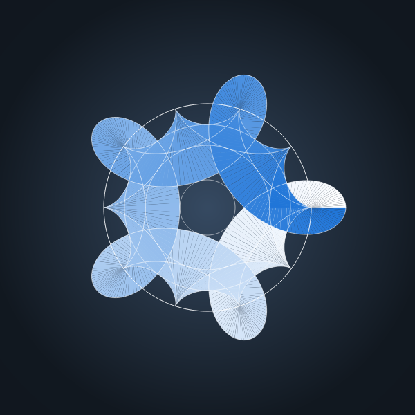 Free: SVG Vector illustration of spirograph - nohat.cc