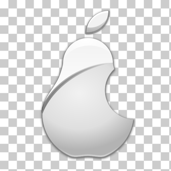 Free: SVG Vector image of apple parody logo - nohat.cc