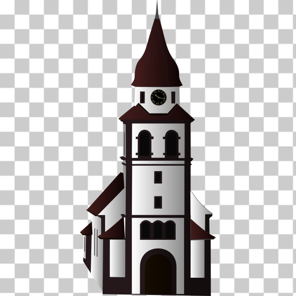 Free: SVG Vector image of chuch - nohat.cc