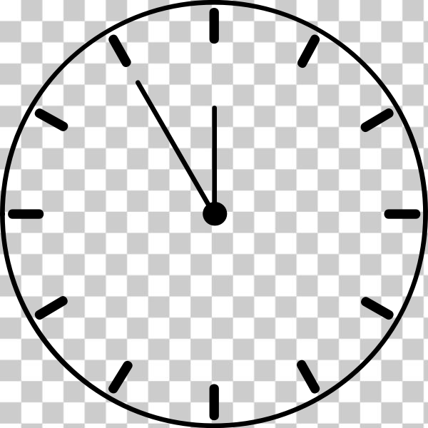 Free: SVG Vector image of clock face - nohat.cc