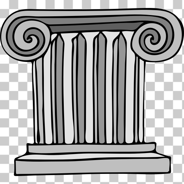 Free: SVG Vector image of column pillar - nohat.cc