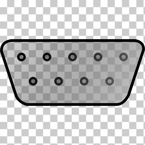 Free: SVG Vector image of connector for computer monitor - nohat.cc