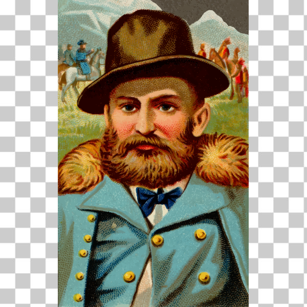 Free: SVG Vector image of general Crook - nohat.cc