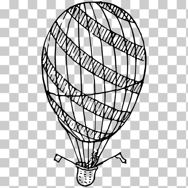 Free: SVG Vector image of green balloon on a thin string - nohat.cc