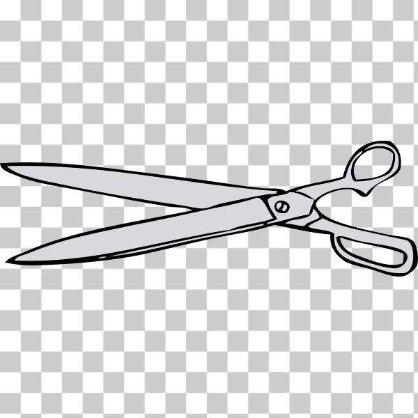 Free: SVG Vector image of paper shears - nohat.cc