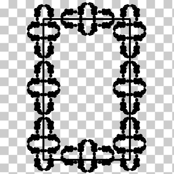 Free: SVG Vinta Victorian-style frame - nohat.cc