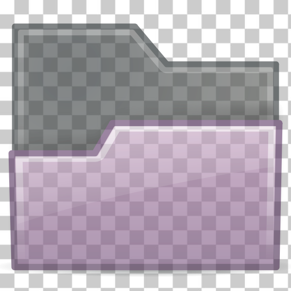 Free: SVG Violet dragging folder - nohat.cc