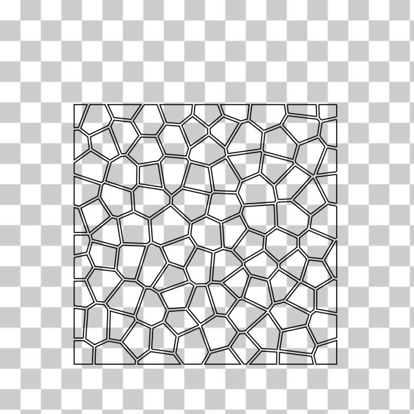 Free: SVG voronoi 2d pattern with offset - nohat.cc