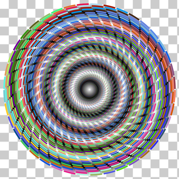 Free: SVG Vortex in colorful lines - nohat.cc
