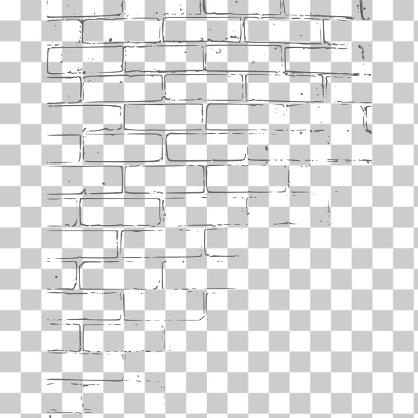 Free: SVG White brick border detail vector image - nohat.cc