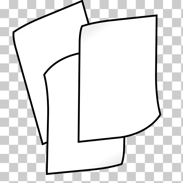 Free: SVG White paper stack - nohat.cc