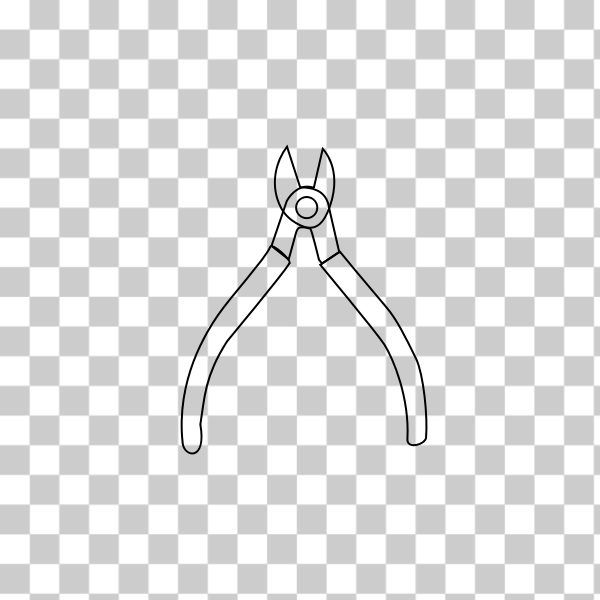Free: SVG Wire cutter drawing - nohat.cc