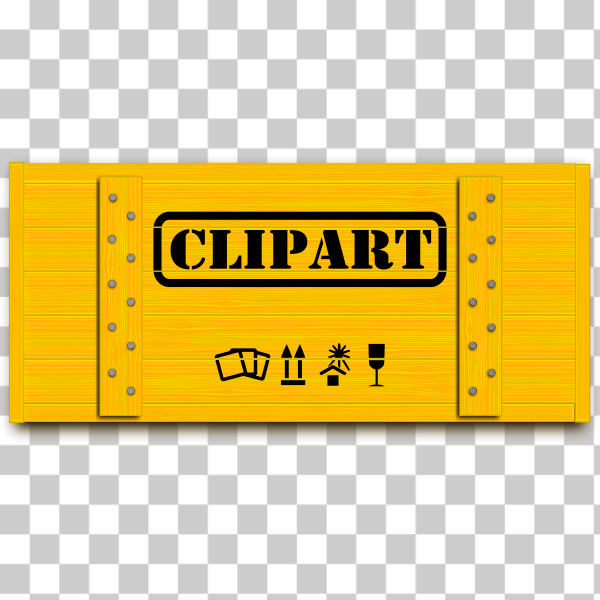 Free: SVG Wooden box for clipart vector image - nohat.cc