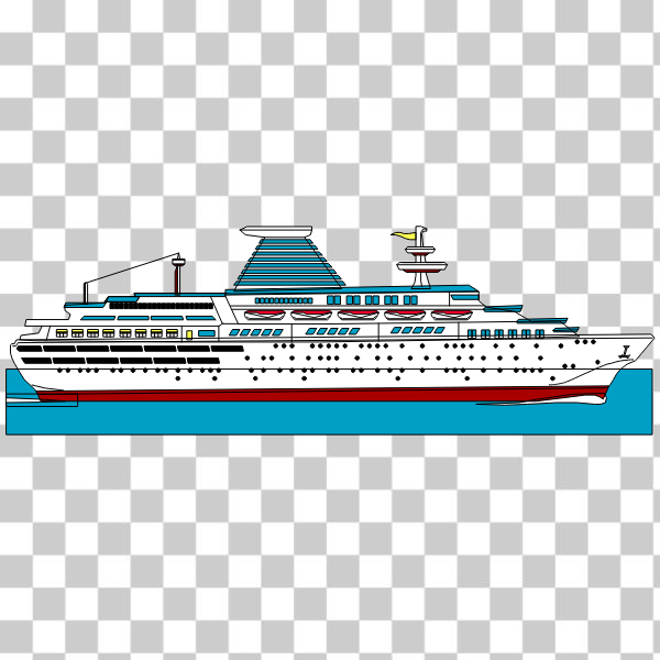 Free: SVG Yacht illustration - nohat.cc