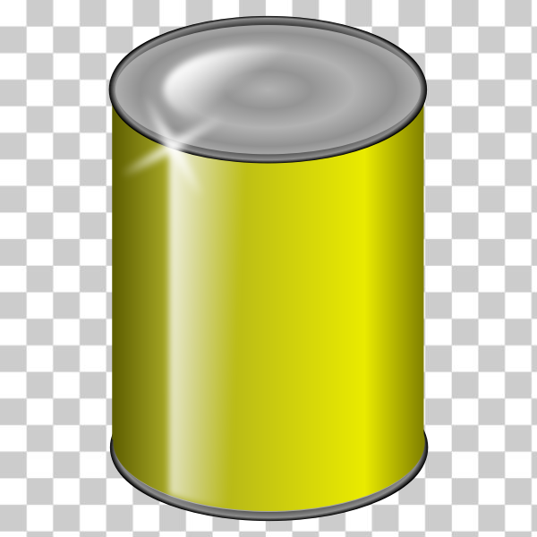 Free: SVG Yellow can - nohat.cc