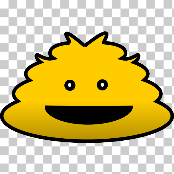 Free: SVG Yellow cartoon figure - nohat.cc