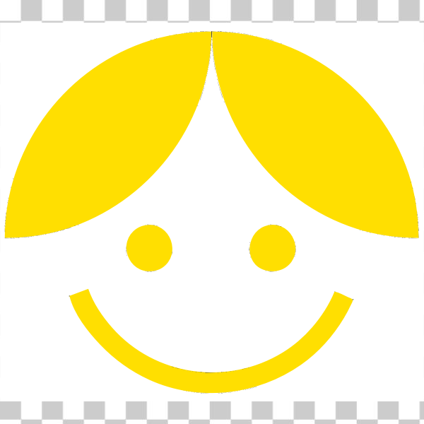 Free: SVG Yellow Cartoon Girl-Boy - nohat.cc