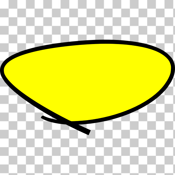 Free: SVG Yellow circle handwritten - nohat.cc