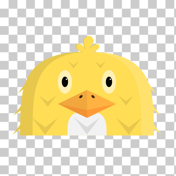 Free: SVG Yellow hen clip art - nohat.cc