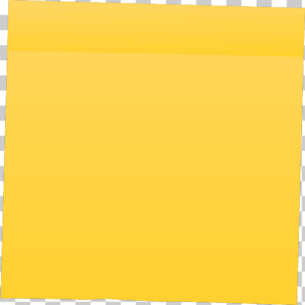 Free: SVG Yellow Post It Note - nohat.cc