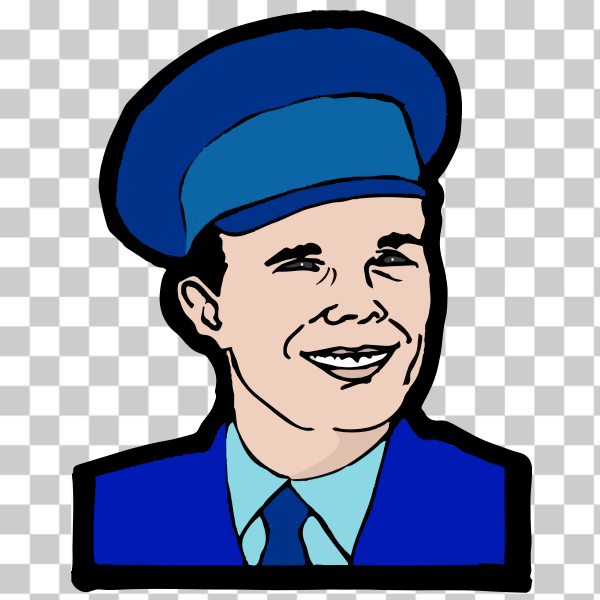 Free: SVG Yuri Gagarin vector image - nohat.cc