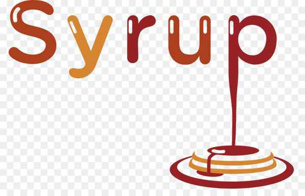Free: Syrup Downtown Breakfast Brunch Restaurant Logo - denver ribbon ...