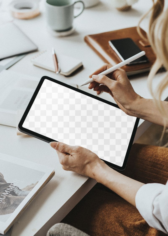 Free: Tablet screen png mockup, transparent | Free PNG Mockup ...