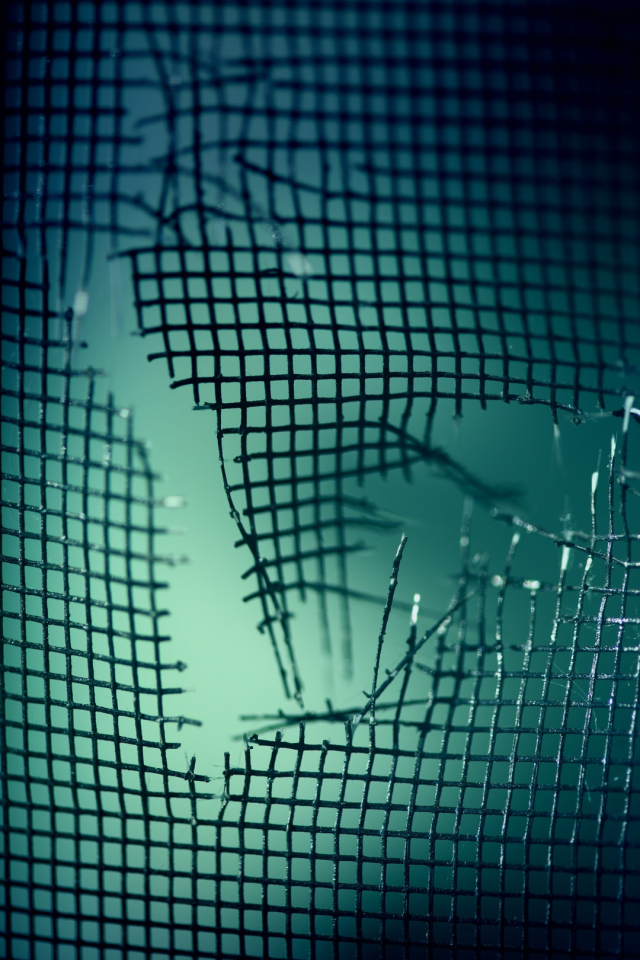Free: Teal damaged mesh screen wallpaper. - nohat.cc