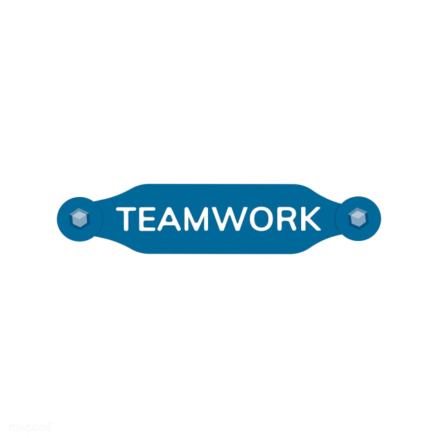 Free: Teamwork tag isolated graphic illustration | Free stock vector ...