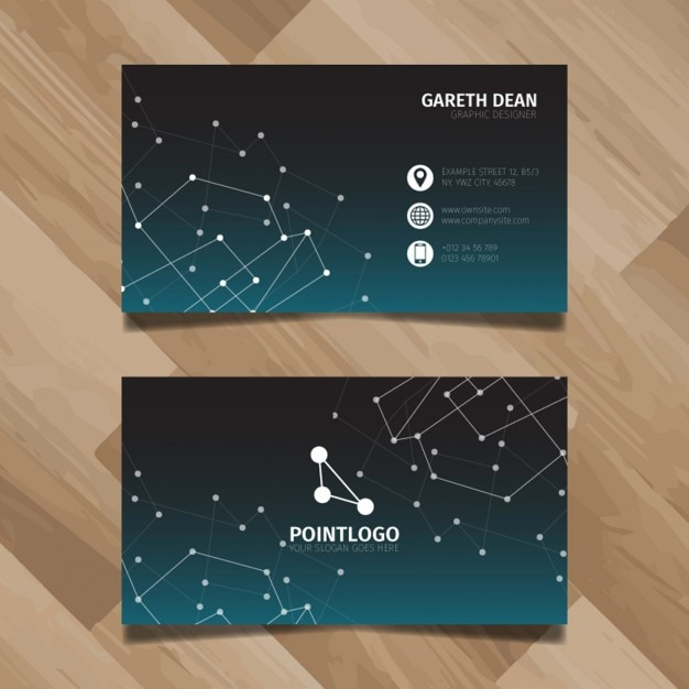 Free: Technology business card design - nohat.cc