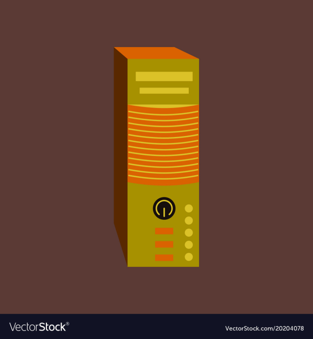 Free: Technology gadget in flat design computer vector image - nohat.cc