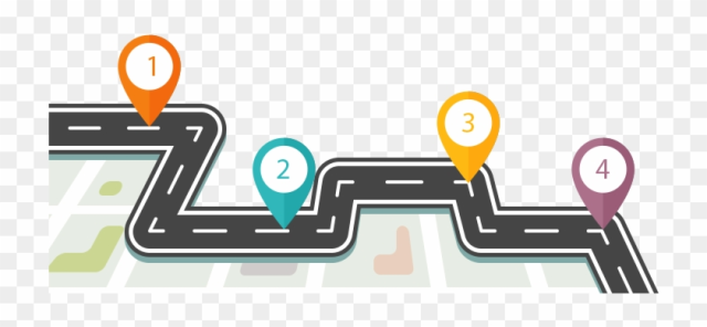 Free: Technology Roadmap Business Road Map - Asphalt Road Graphic ...