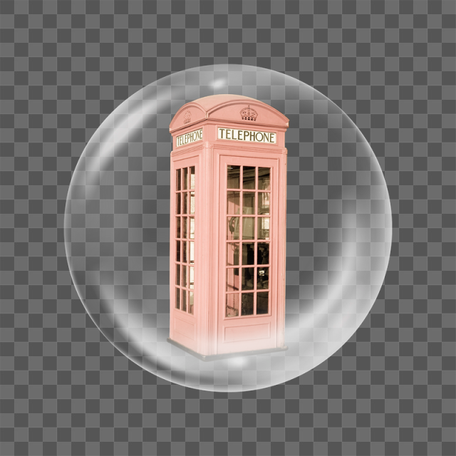 Free: Telephone booth png sticker, bubble | Free PNG - rawpixel - nohat.cc